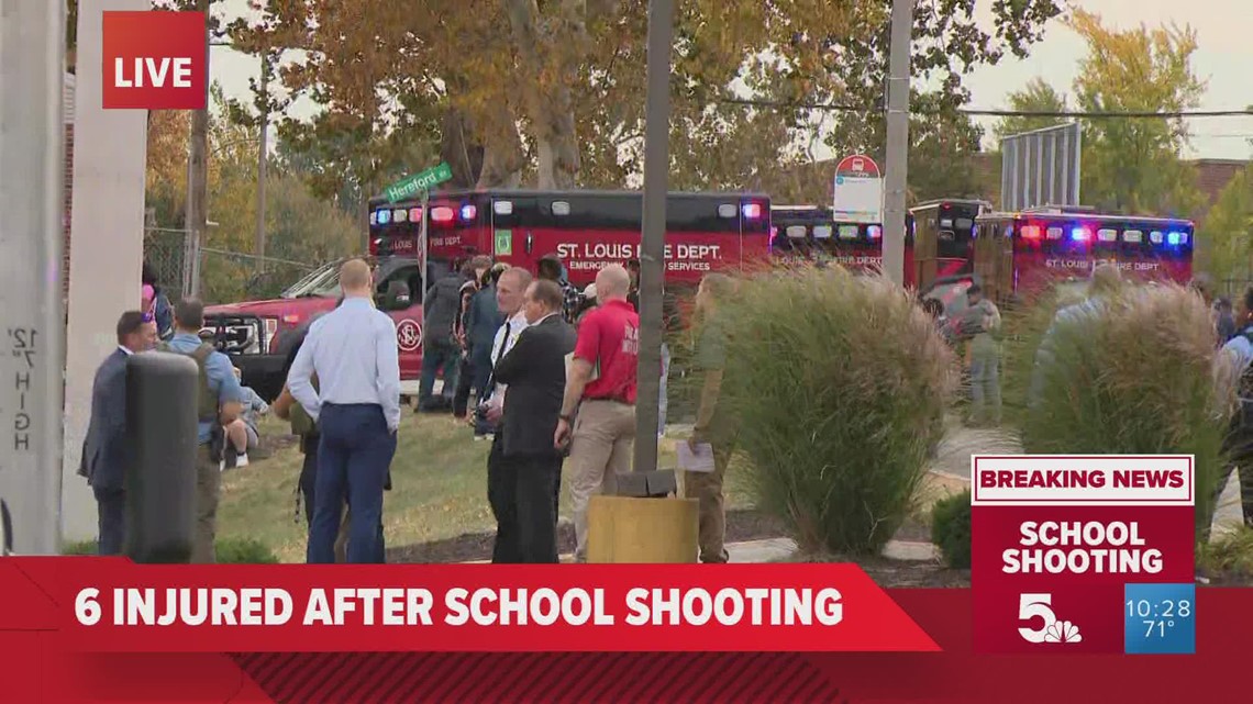 6 people injured in shooting at St. Louis school | ksdk.com