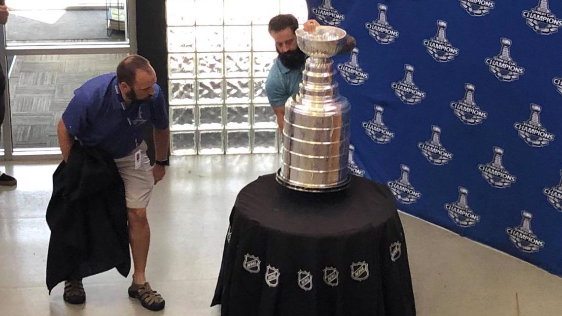 Blues coach Sean Ferrell shares Stanley Cup day with St. Louis | ksdk.com