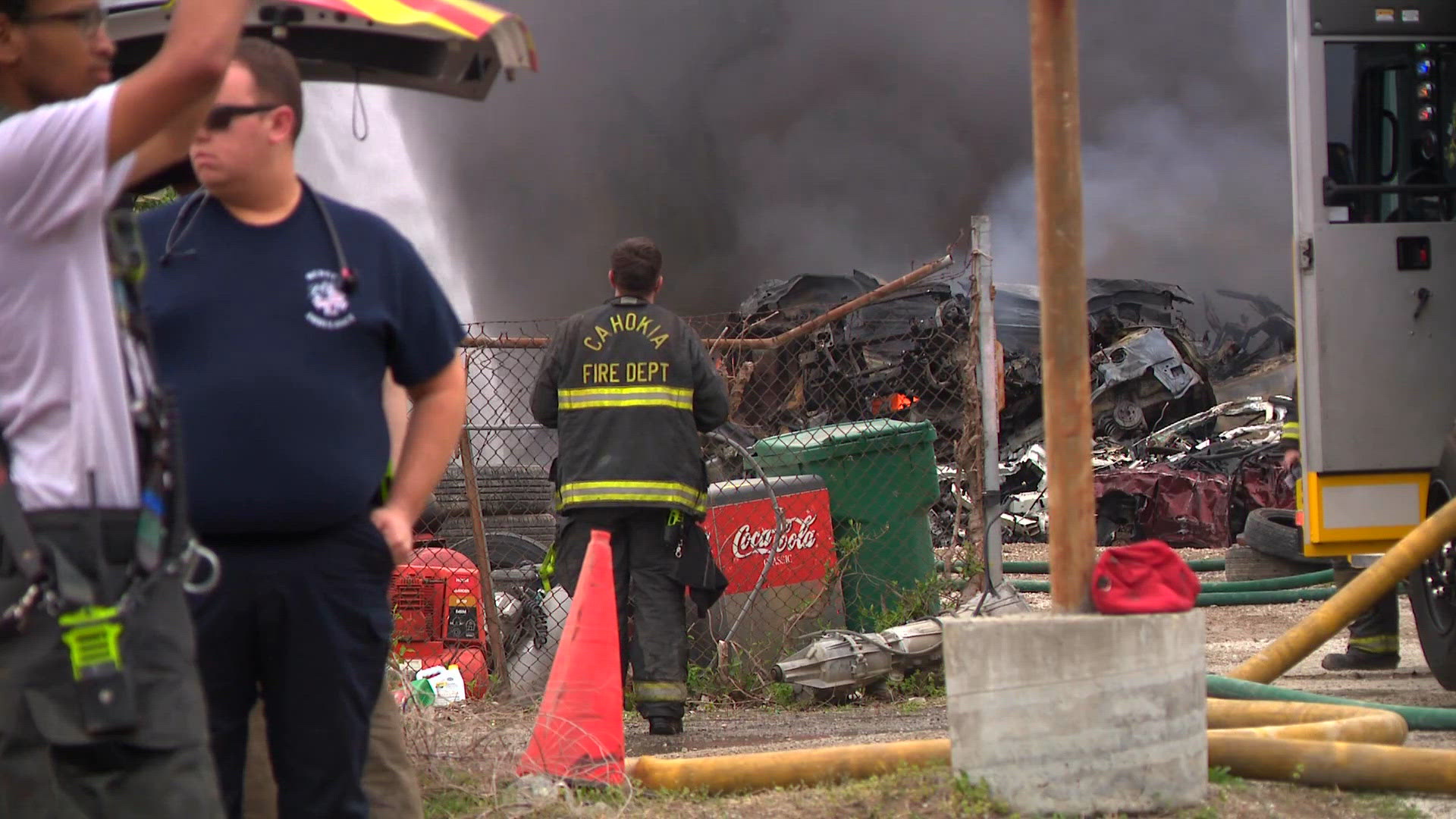 Electric car battery caused massive fire, damaging 100 cars at St ...