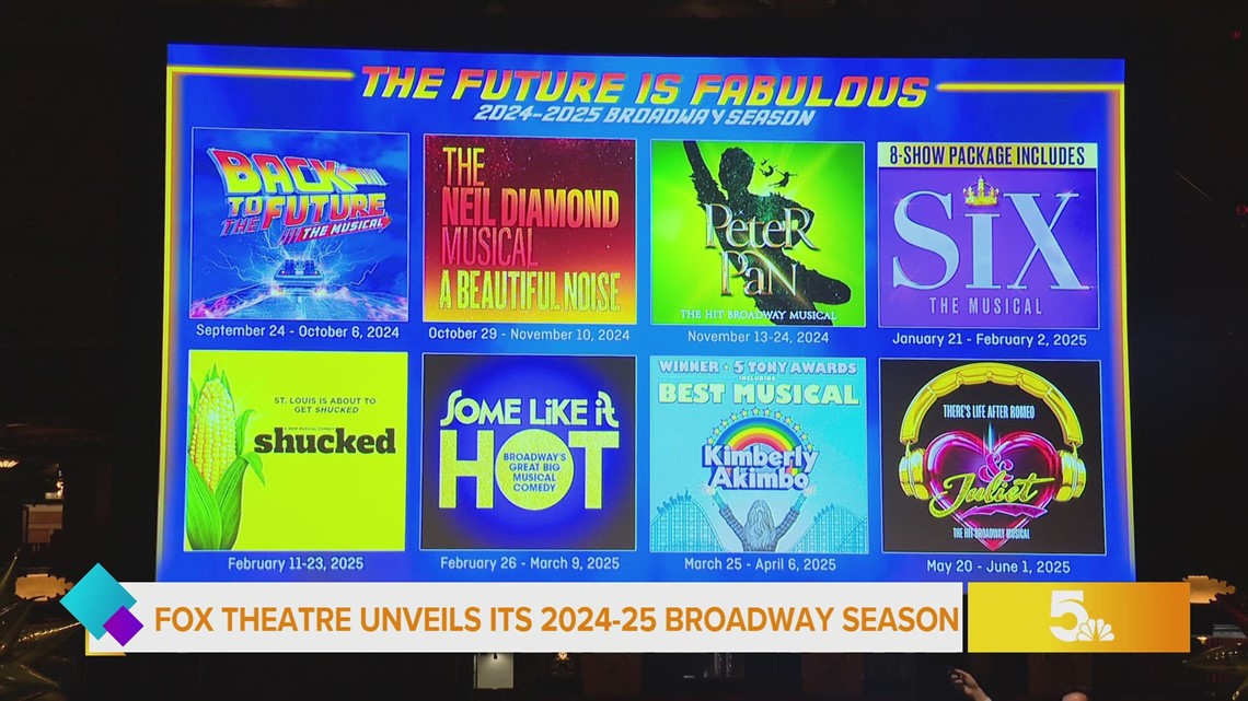 Fabulous Fox Theatre Announces New Broadway Season Lineup | ksdk.com