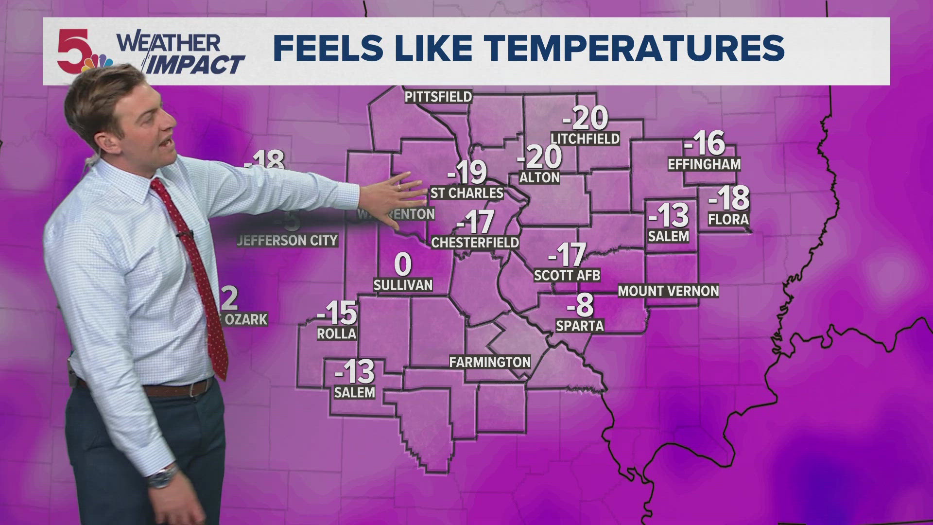 St. Louis winter storm: Latest forecast, road conditions Monday morning ...