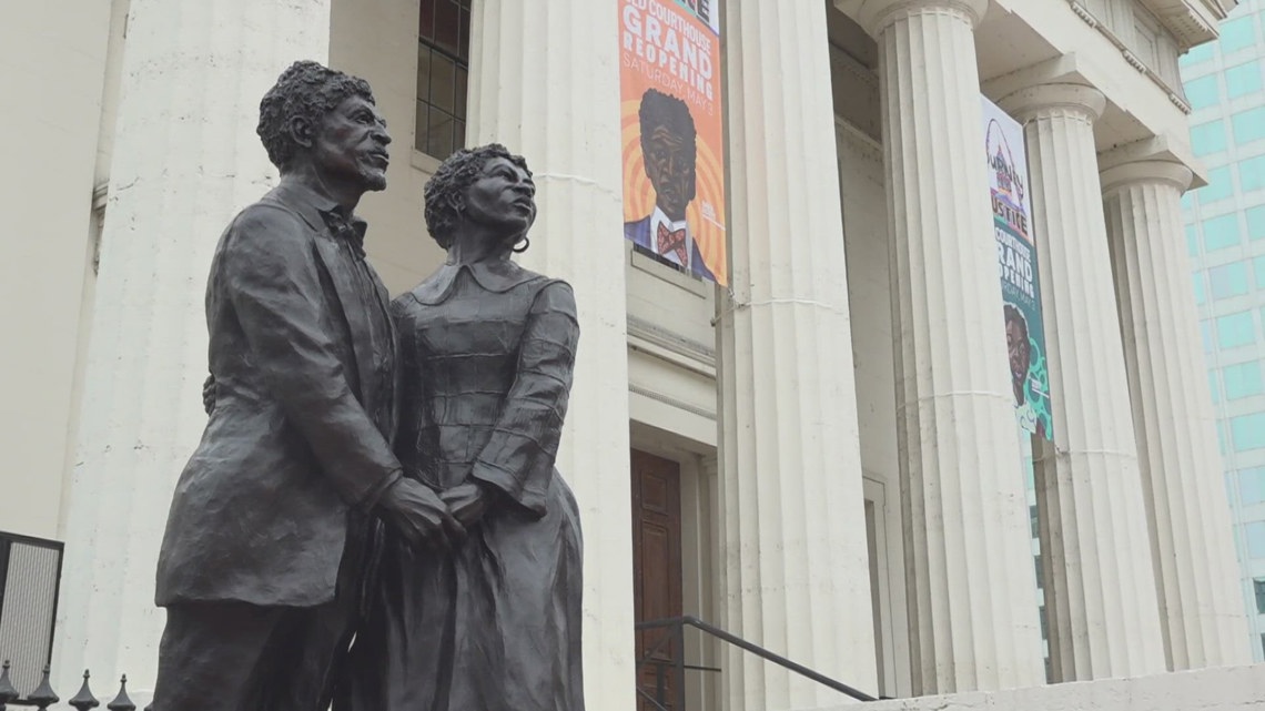 St. Louis artist brings new life to Old Courthouse | ksdk.com