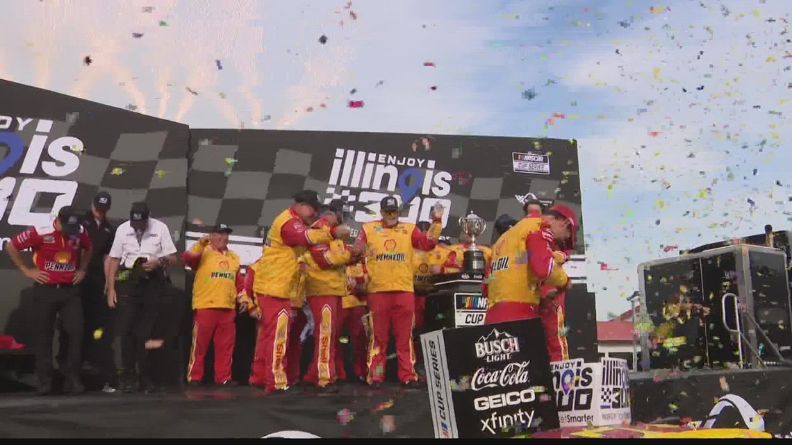 'A beautiful time': Thousands of fans attend NASCAR race | ksdk.com