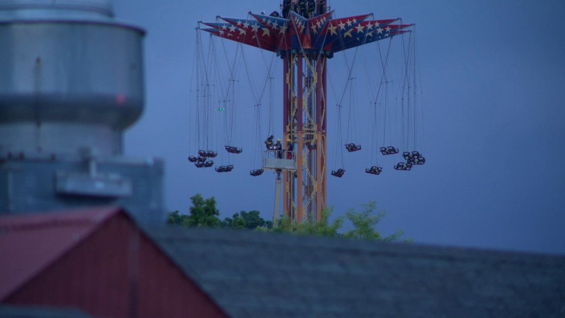 120 feet in the air: Eureka firefighters beat storms to rescue family ...
