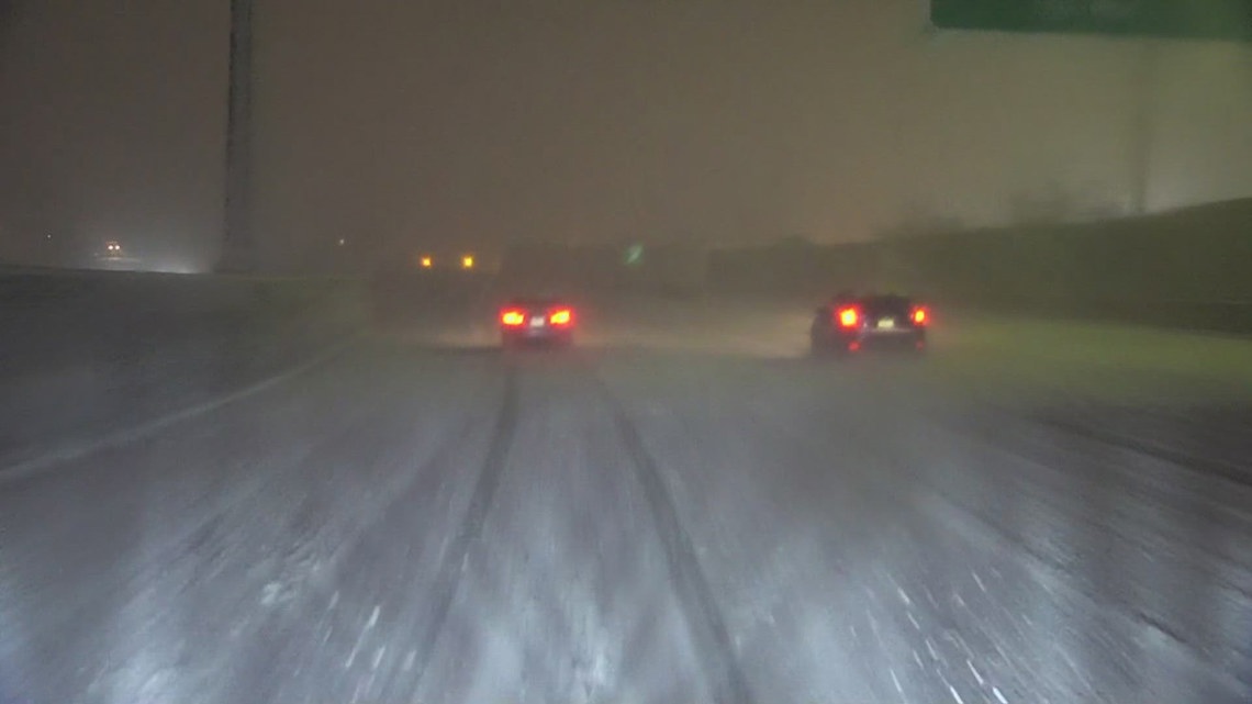 St. Louis Storm: Live drive around snowy conditions in the metro area ...