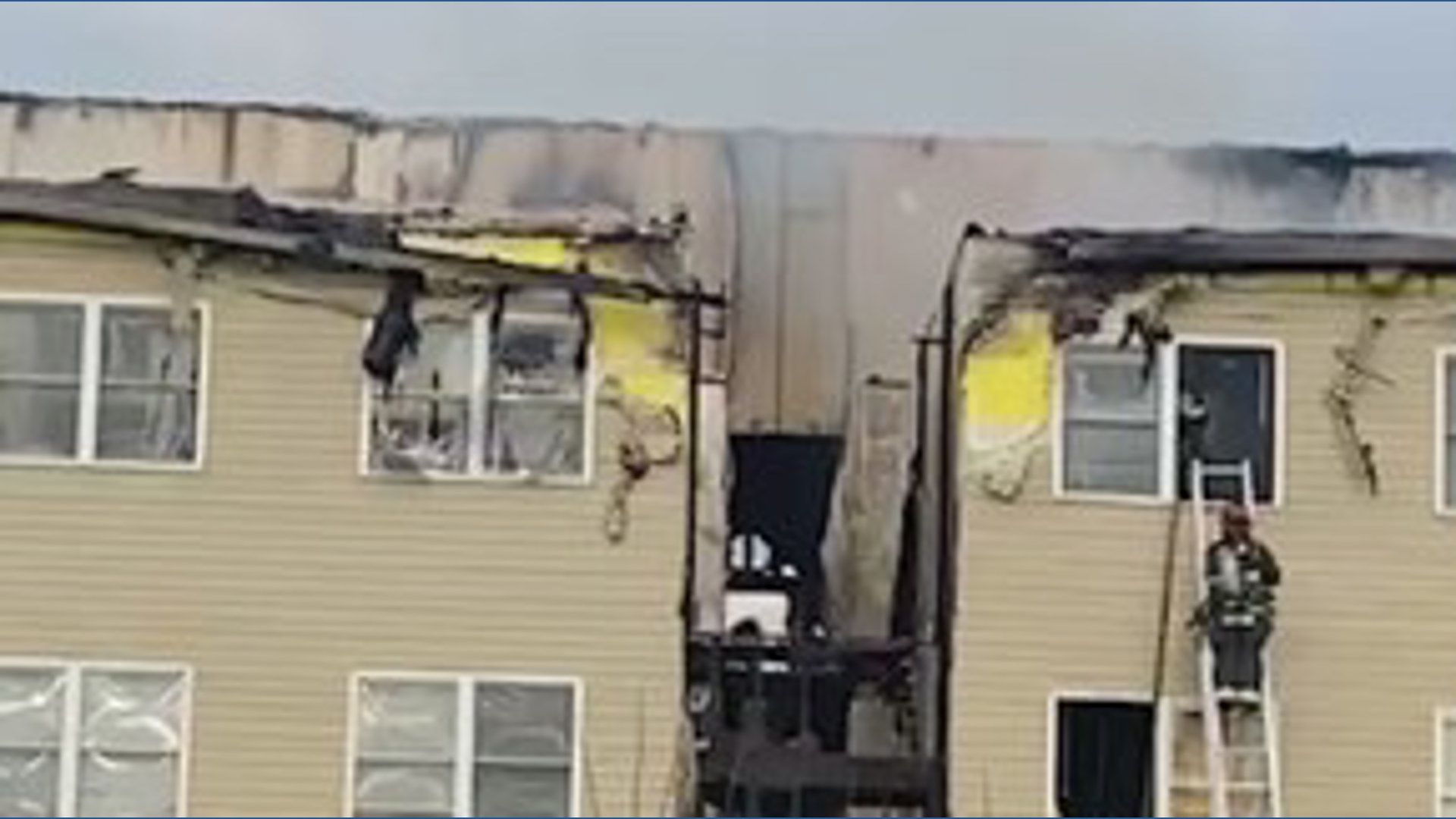 Fire at south St. Louis County apartment complex | ksdk.com