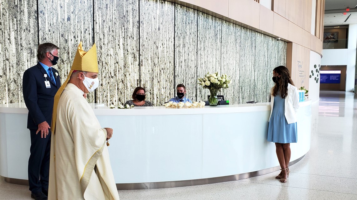 New SSM Health SLU Hospital on Grand blessed | ksdk.com