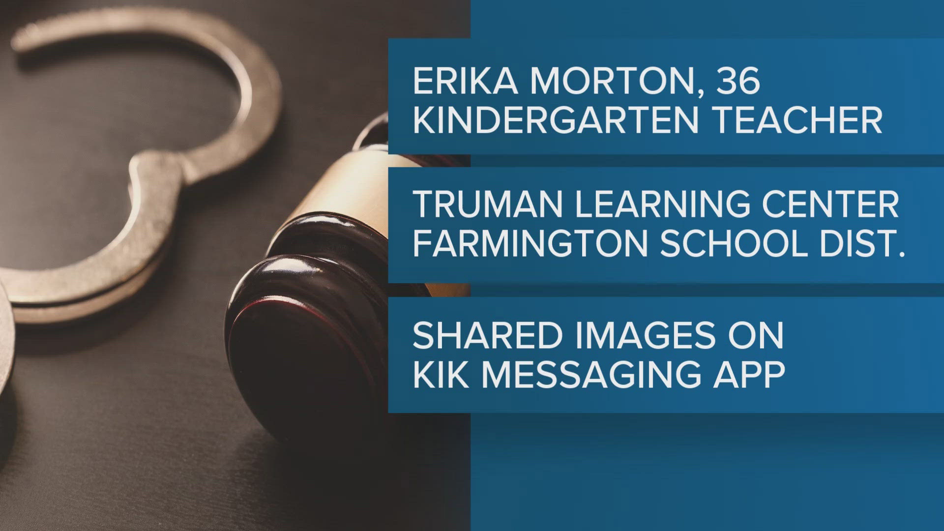 Farmington kindergarten teacher facing CSAM charges | ksdk.com