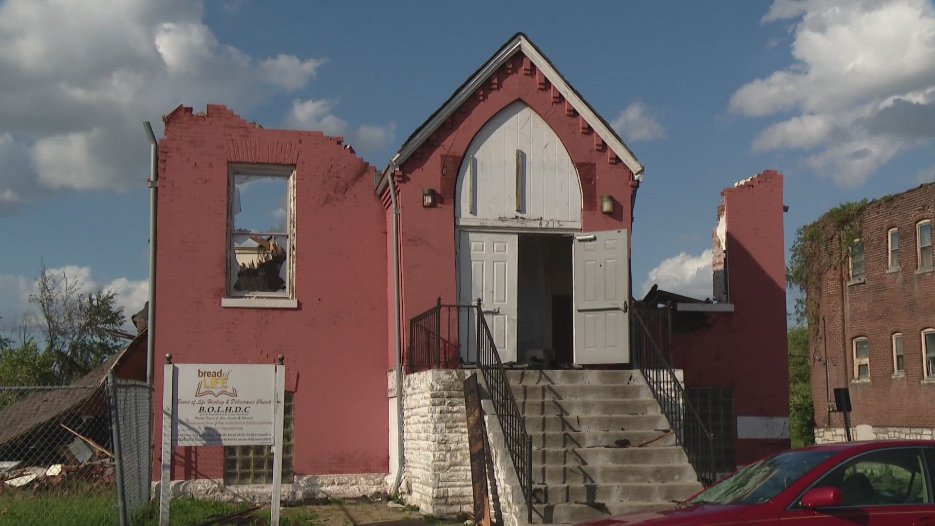 North city church destroyed in tornado working to help the community ...