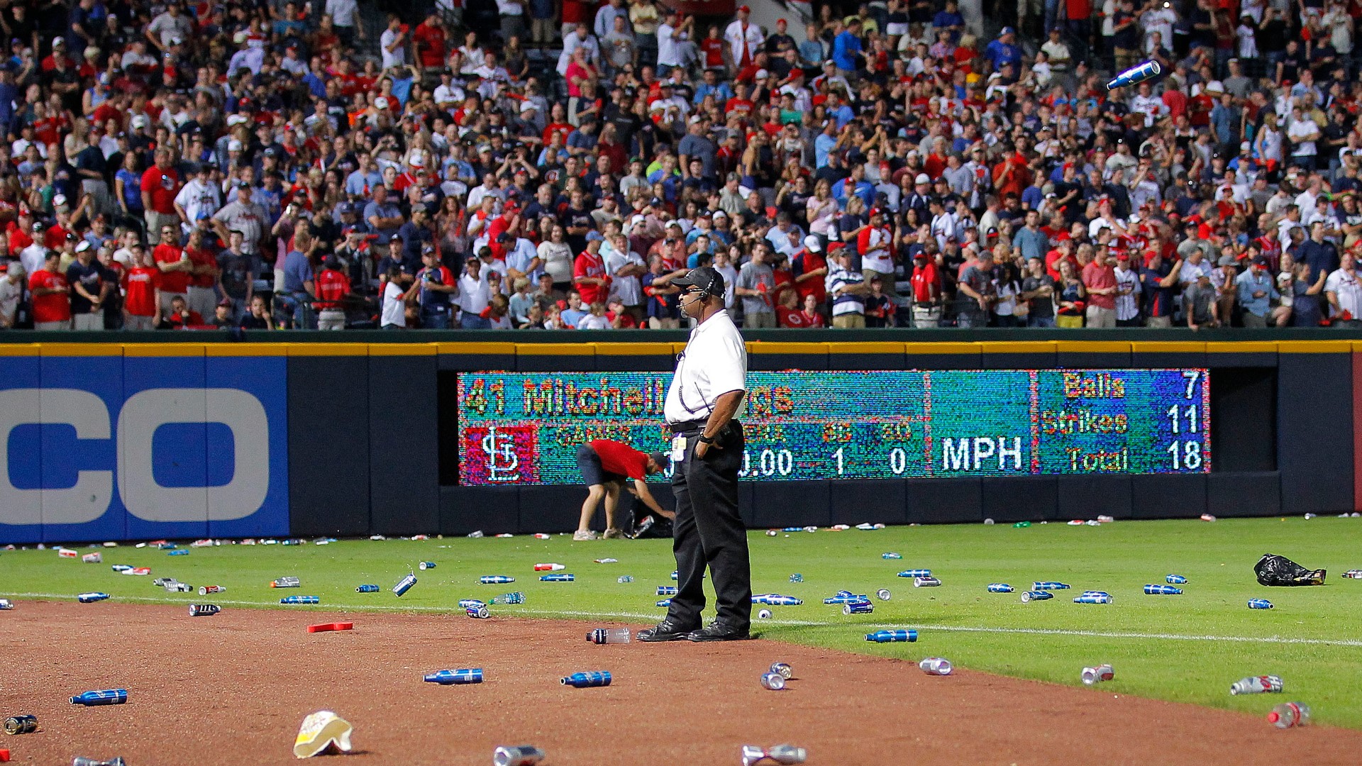 Looking back on the infamous Braves-Cardinals 'infield fly game' | ksdk.com