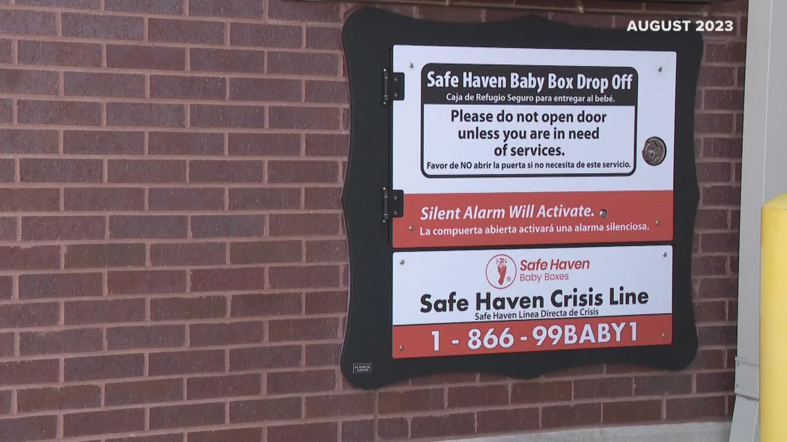 Second baby surrendered at Safe Haven Box in St. Louis County | ksdk.com