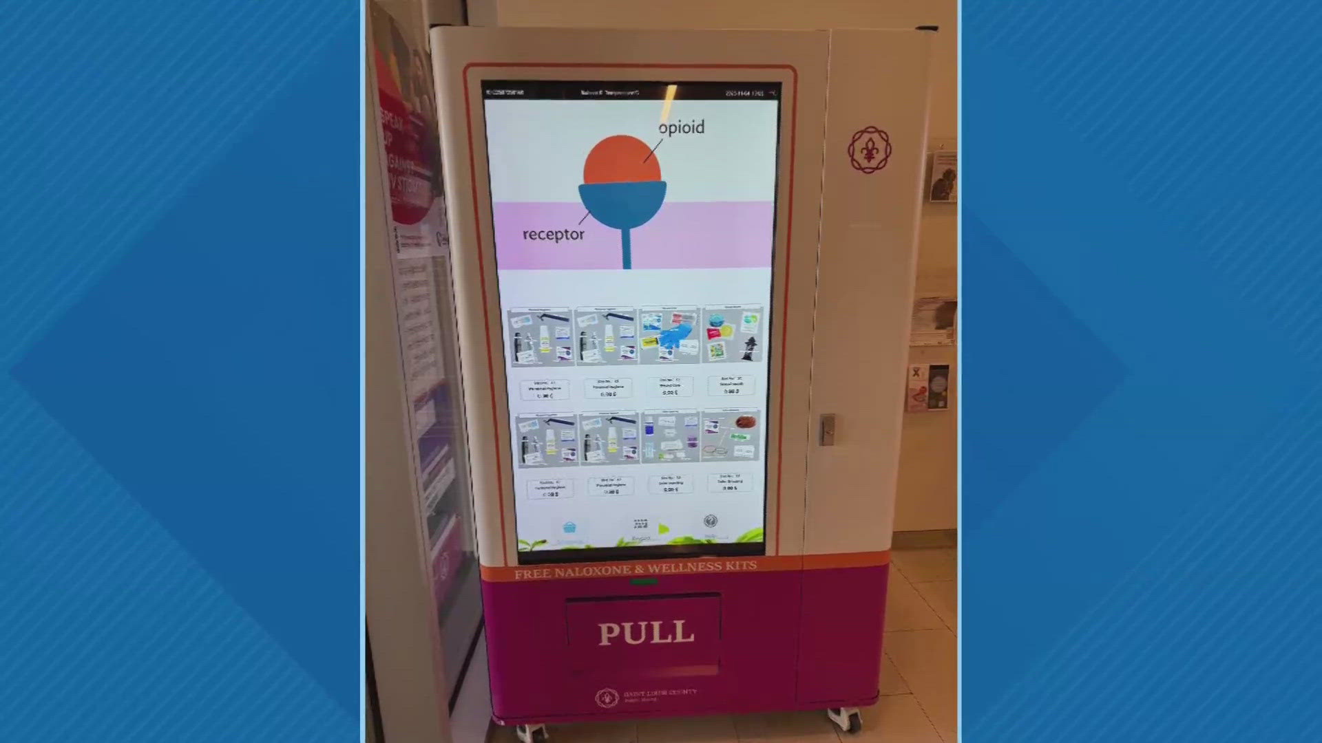 St. Louis County unveils Narcan vending machine | ksdk.com