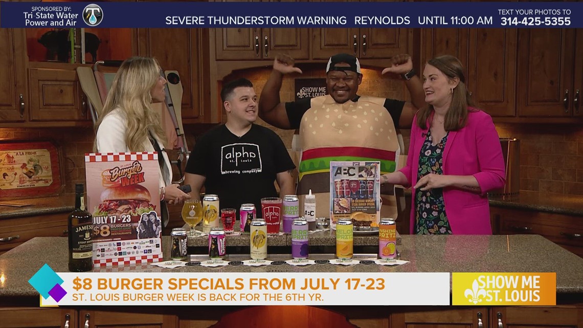 Enjoy $8 burgers and win prizes during St. Louis Burger Week | ksdk.com