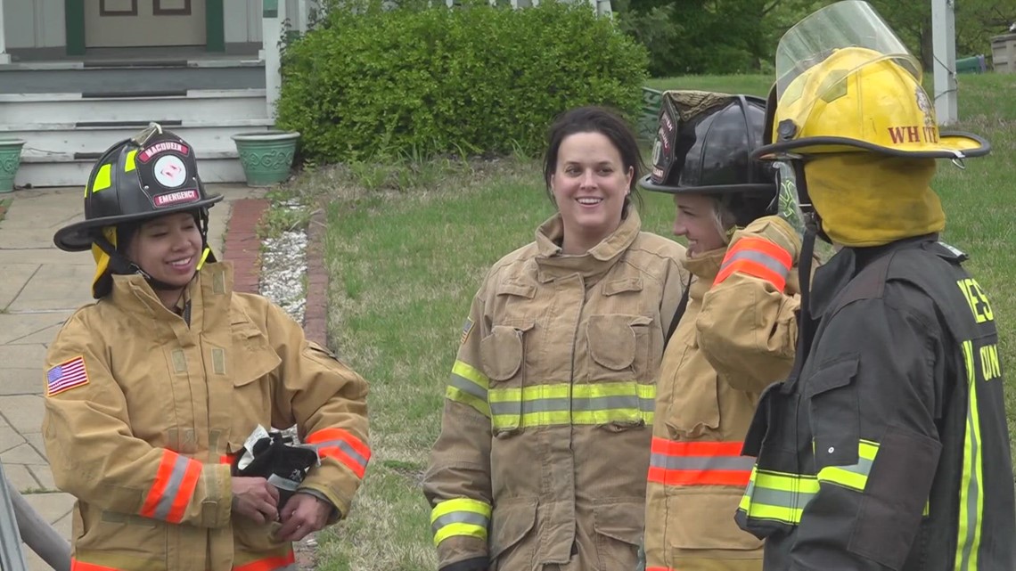 Female firefighter camp hopes to bring more women into the field | ksdk.com