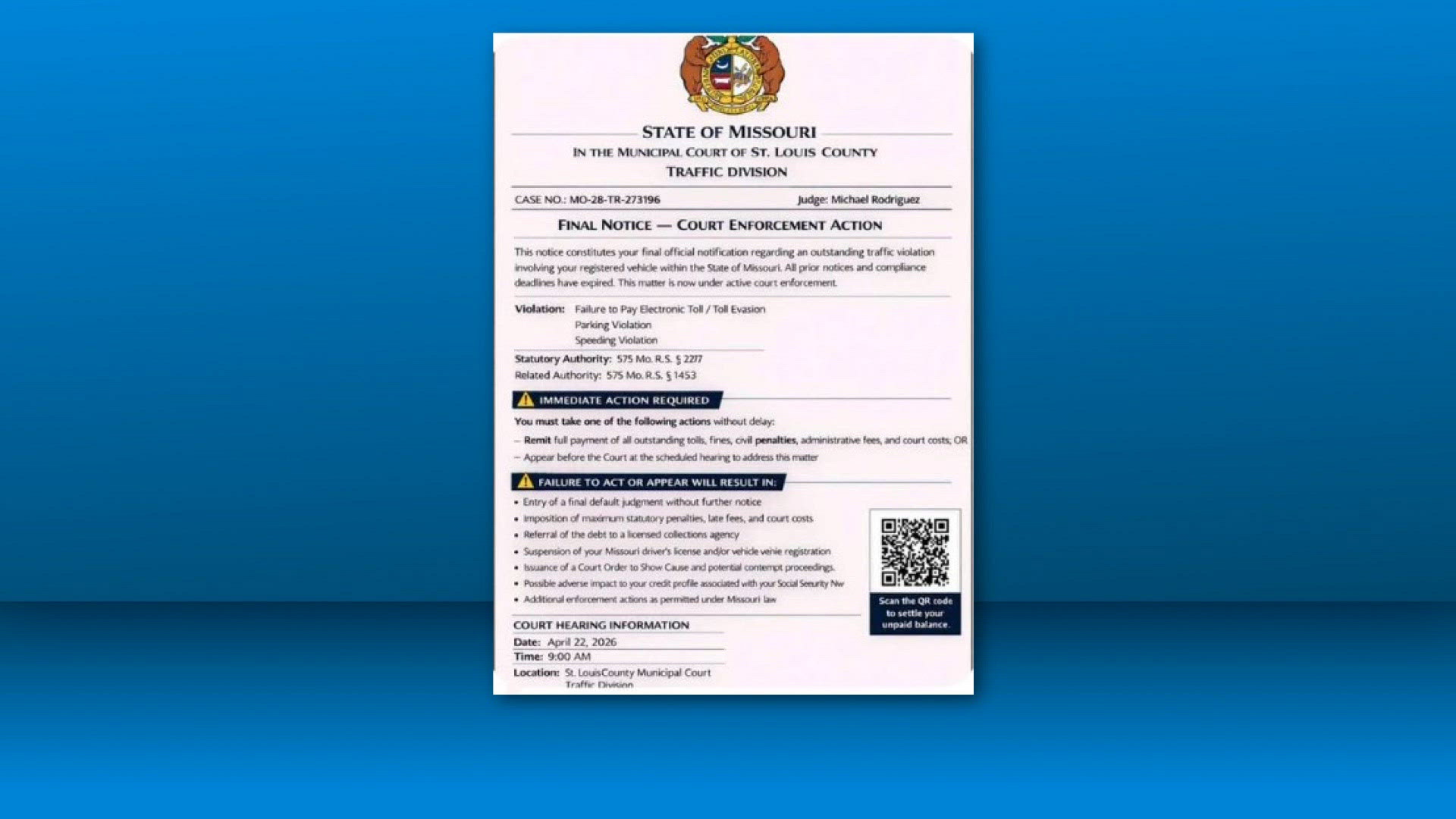 Dozens show up to St. Louis County Courthouse because of scam | ksdk.com