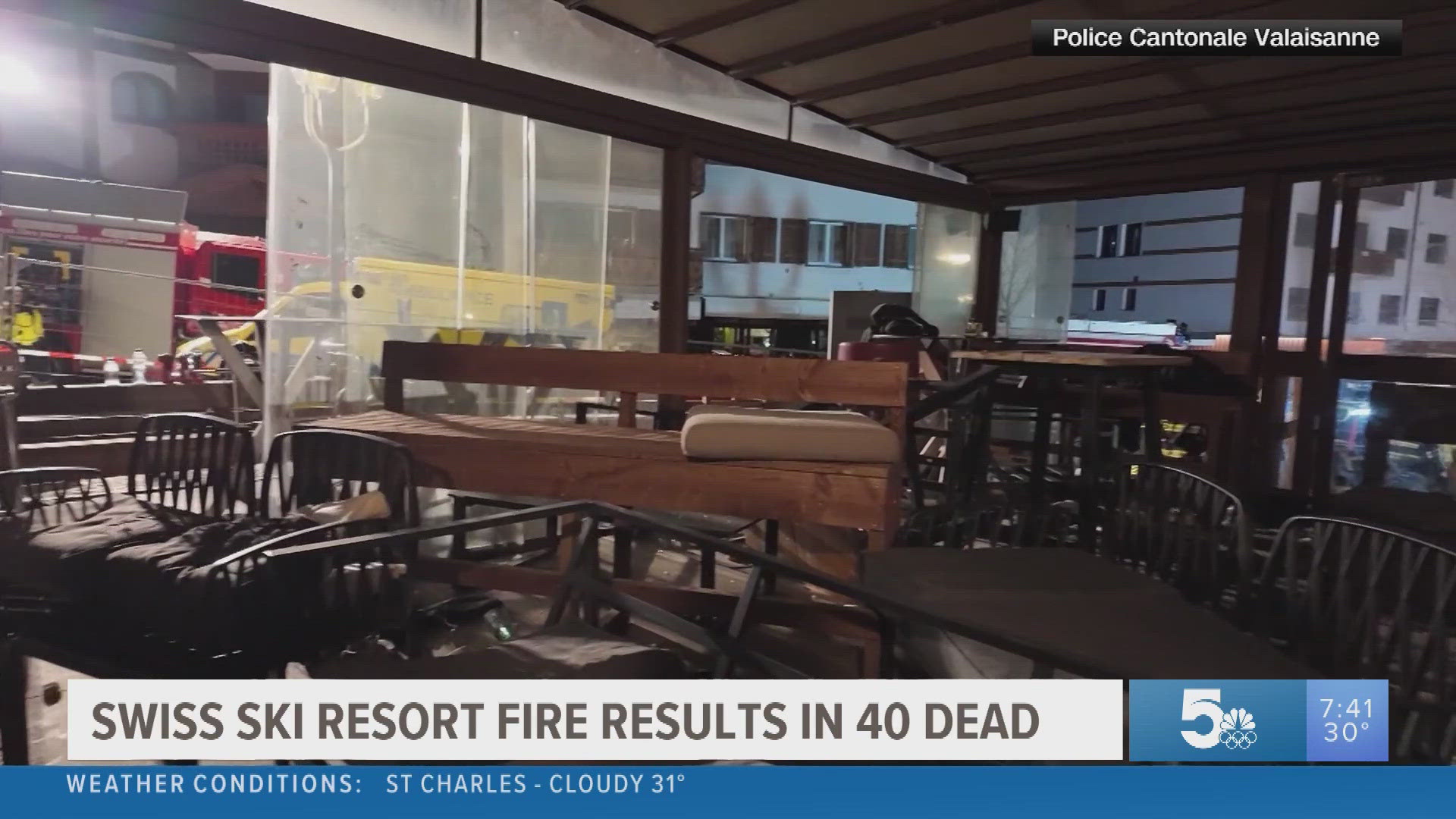 Swiss ski resort fire results in 40 dead | ksdk.com