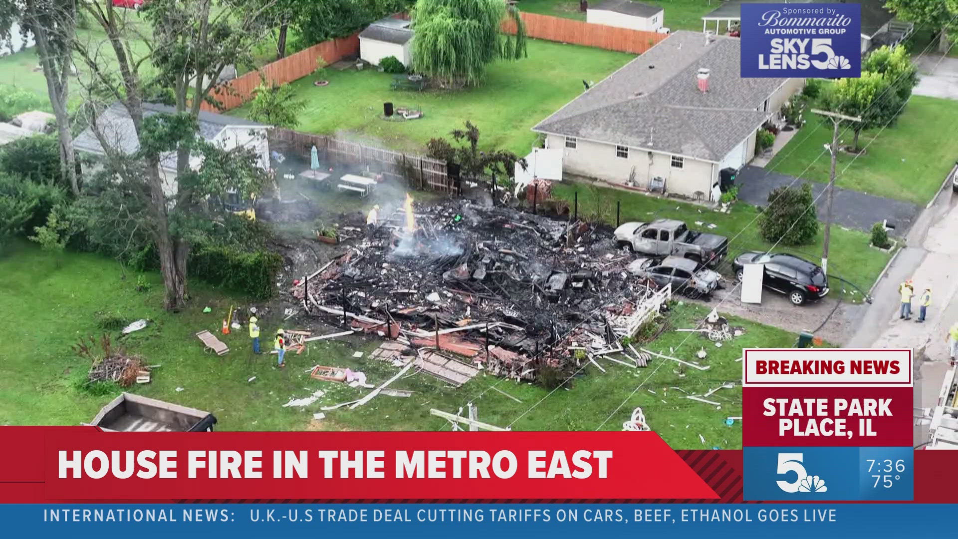 Home explosion in Metro East leaves 5 injured, including 2 kids | ksdk.com