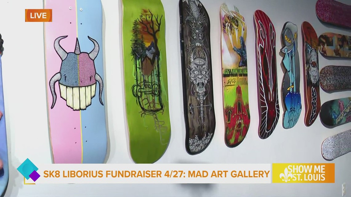 SK8 Liborius teams up with Mad Art Gallery to fundraise after devastating fire | ksdk.com
