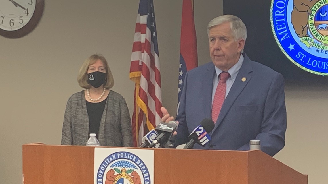 Missouri Gov. Parson, St. Louis leaders discuss violent crime | ksdk.com