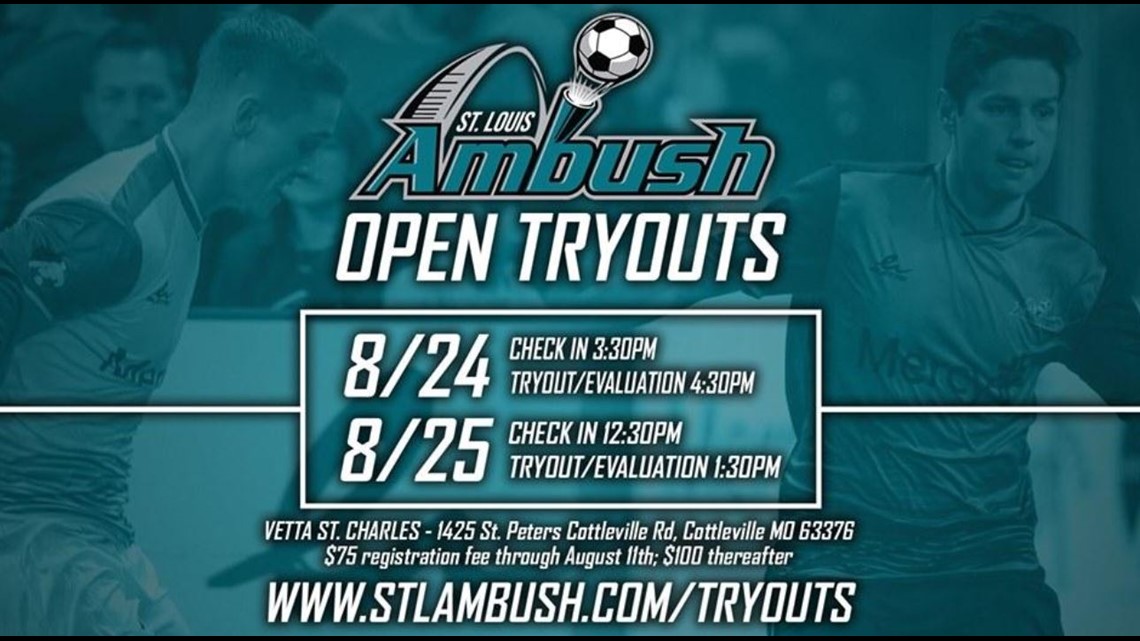 St. Louis Ambush announce open tryouts | ksdk.com