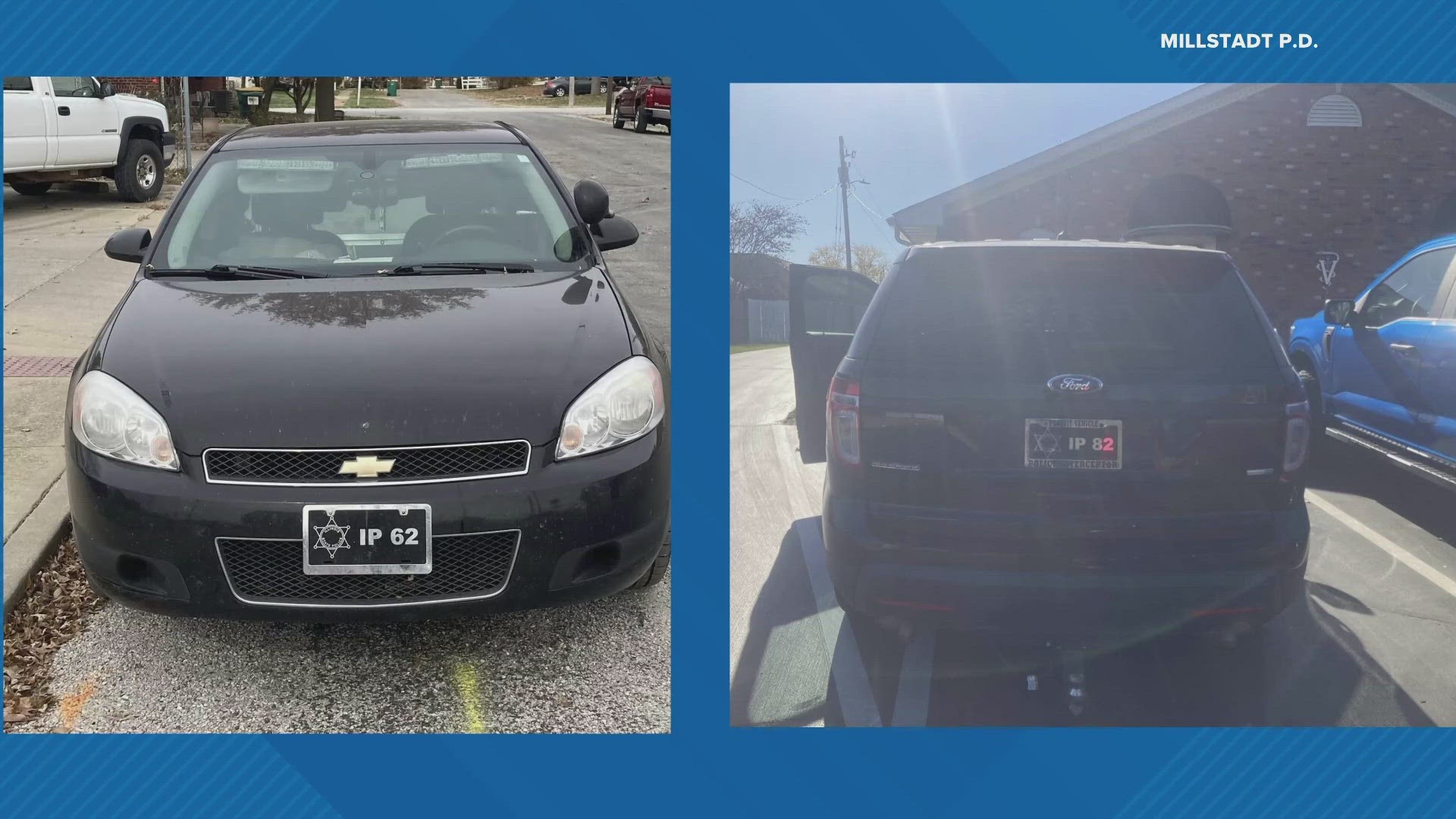 Fake police cars spotted driving around Millstadt, Illinois | ksdk.com