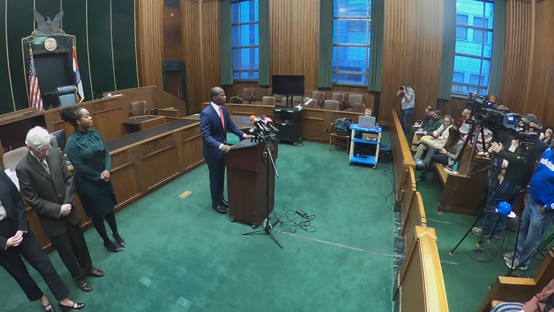 St. Louis Circuit Attorney Gabe Gore gives progress report | ksdk.com