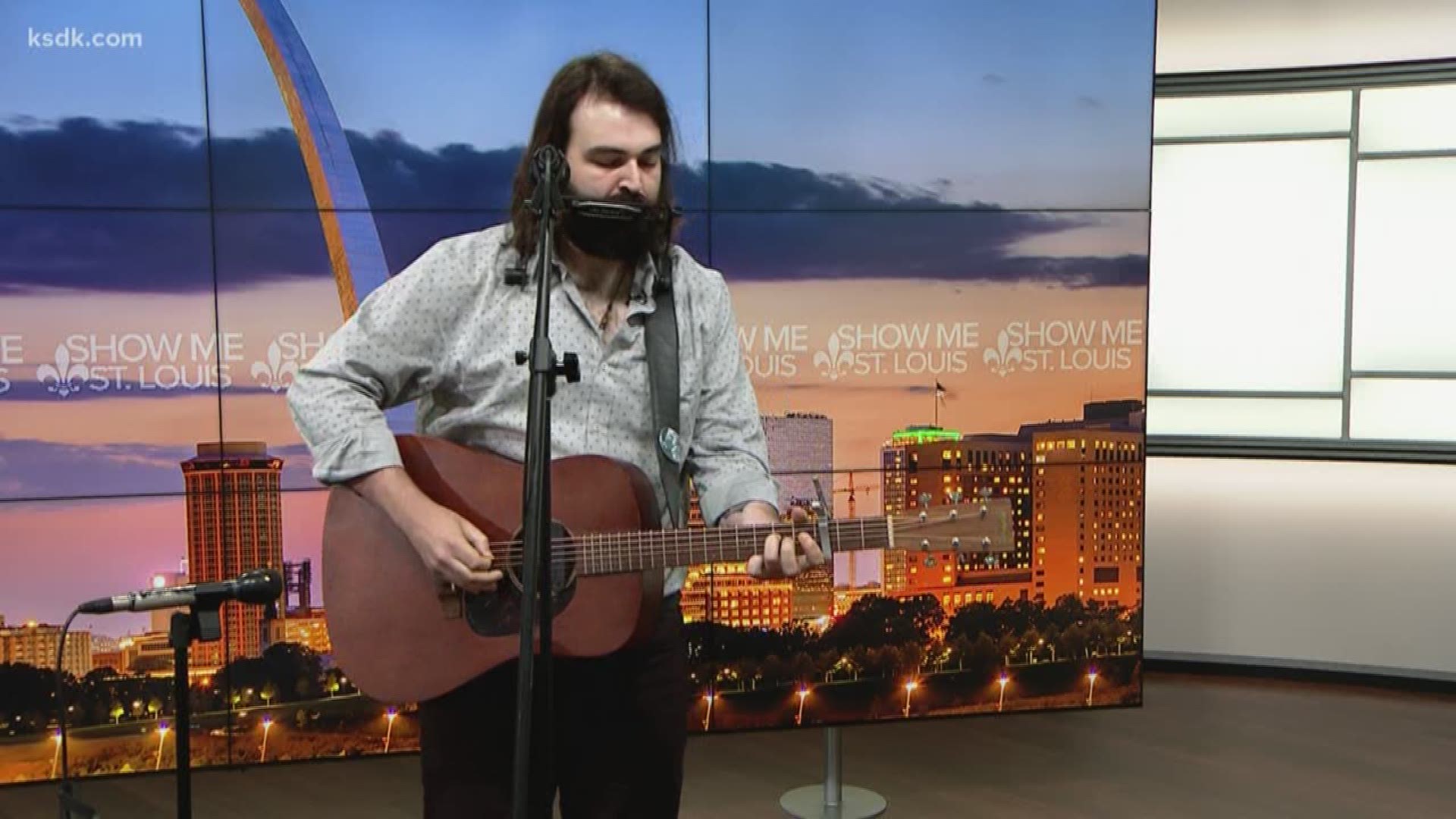 Local musician Adam Gaffney performs on Show Me St. Louis | ksdk.com