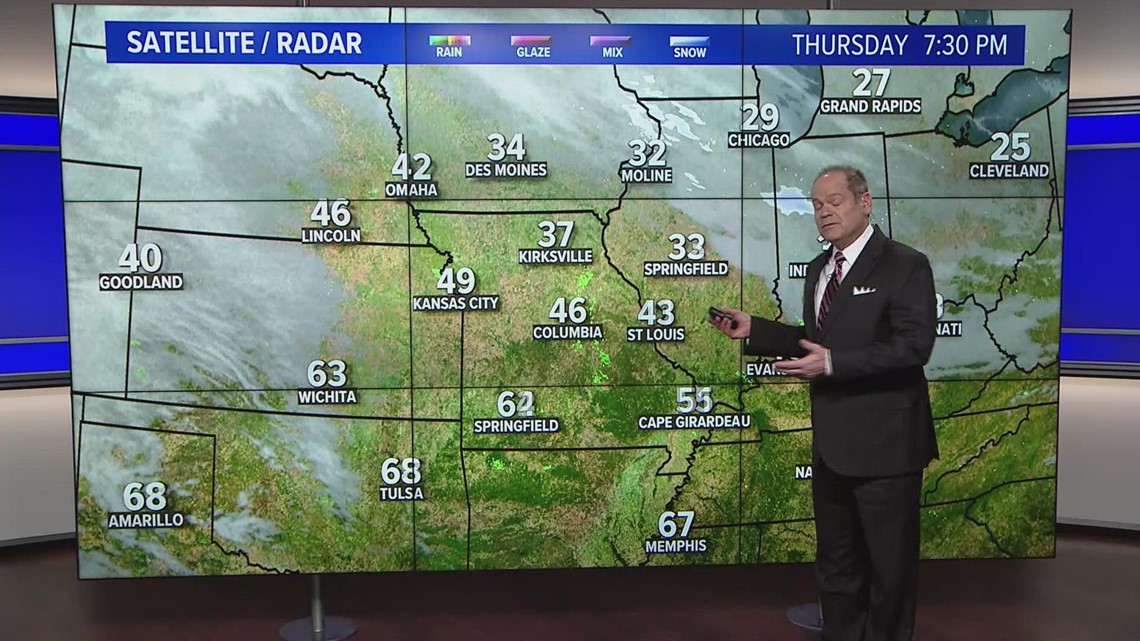 INTERACTIVE RADAR | Scattered storms tonight | ksdk.com