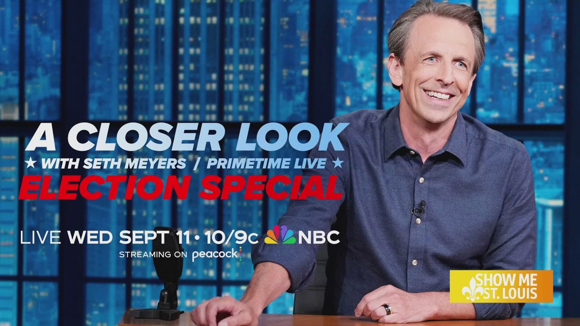 Mary Caltrider sits down with Seth Meyers to talk about his upcoming ...