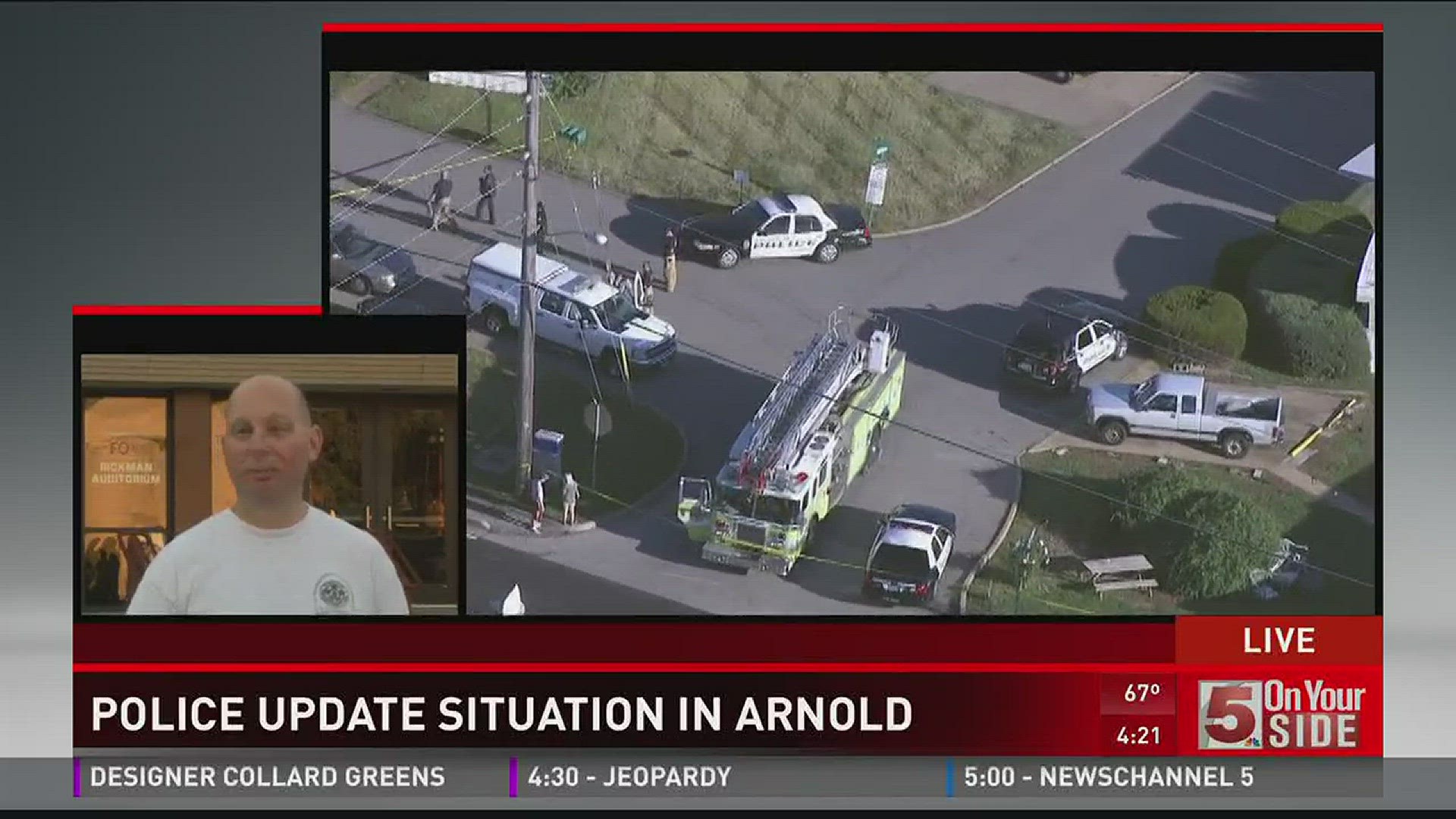 Suspect charged in Friday's shooting of two Arnold officers | ksdk.com