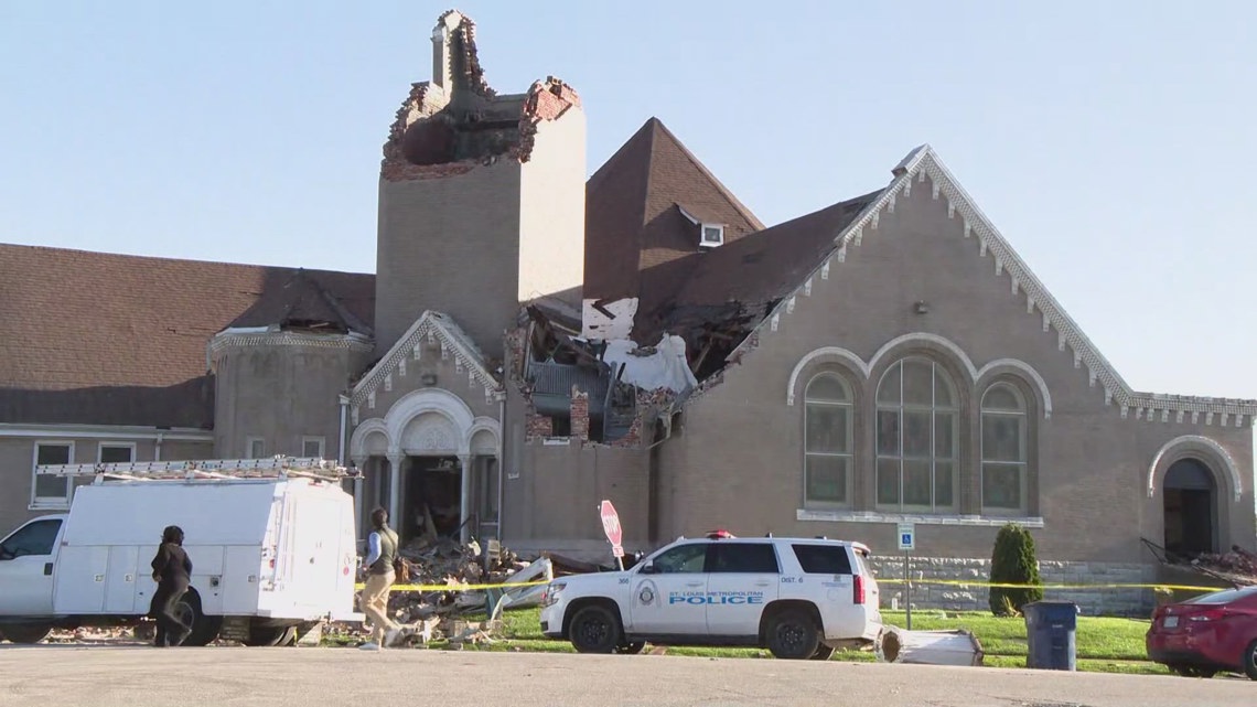 Woman died after St. Louis church collapsed during severe storms | ksdk.com