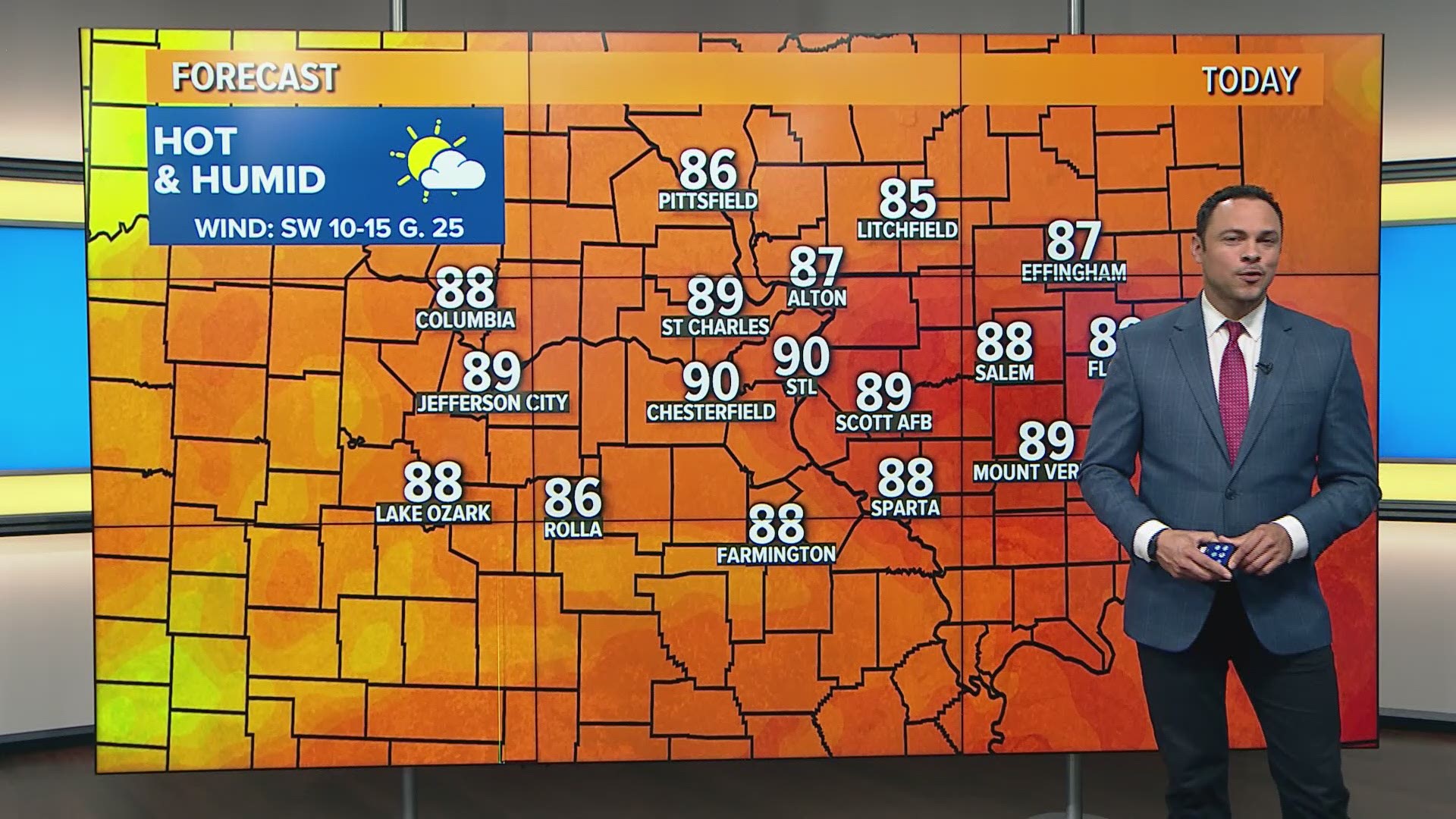 Monday morning weather forecast 730am | ksdk.com