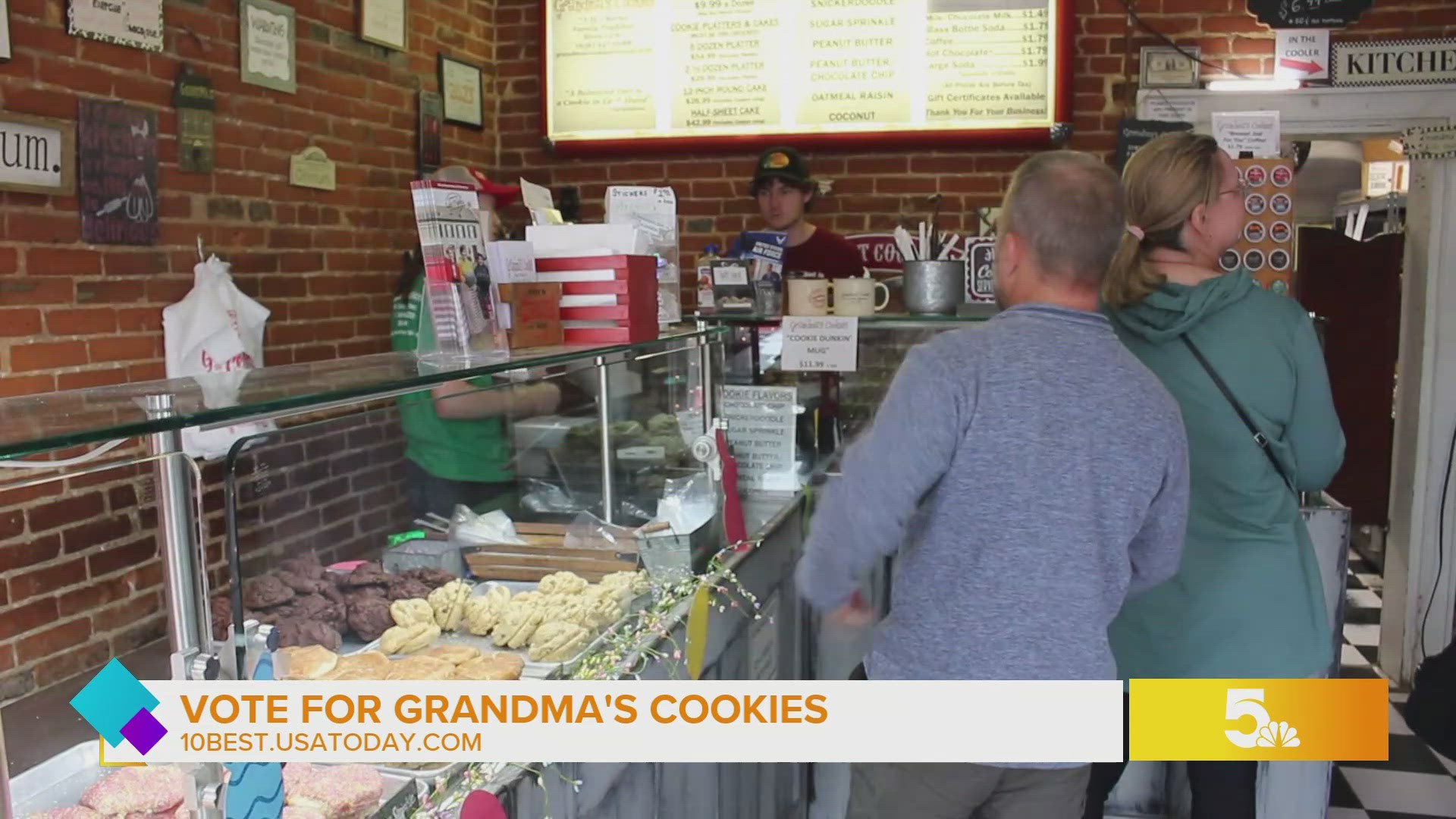 Grandma's Cookies vies for Best Cookie Shop in US 2025 | ksdk.com