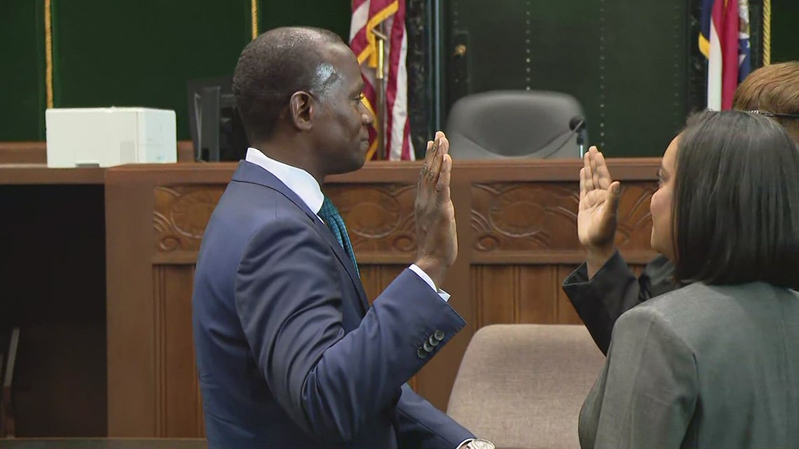 Raw Video: Gore foreshadows what's ahead in his new role as St. Louis circuit attorney | ksdk.com