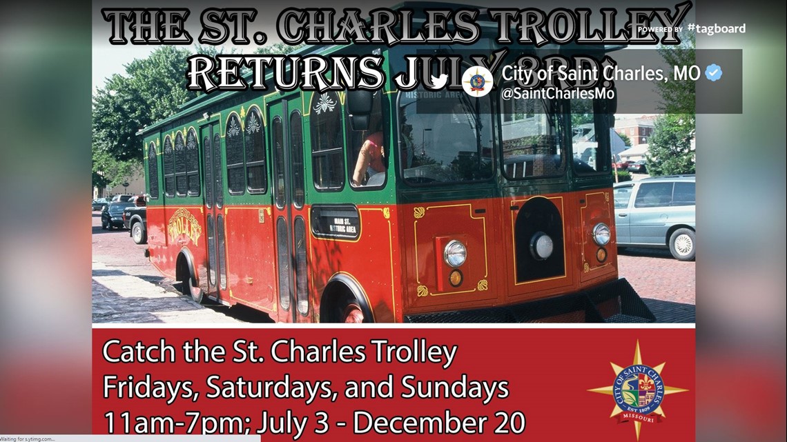 St. Charles Trolley returns | ksdk.com