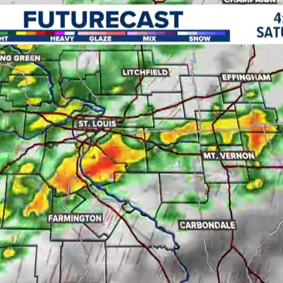 Live radar shows St. Louis storms on Saturday afternoon | ksdk.com