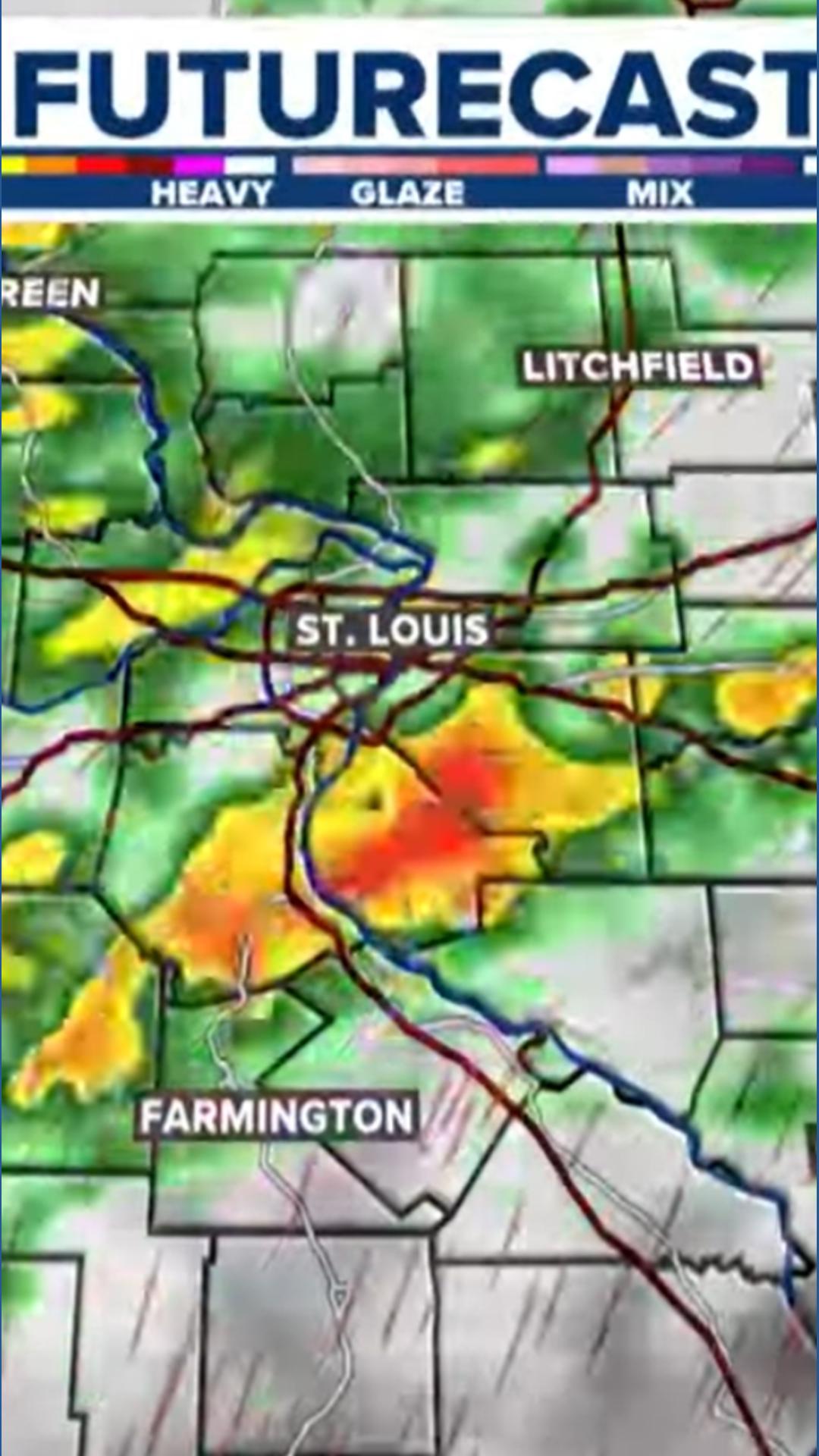 Live radar shows St. Louis storms on Saturday afternoon | ksdk.com