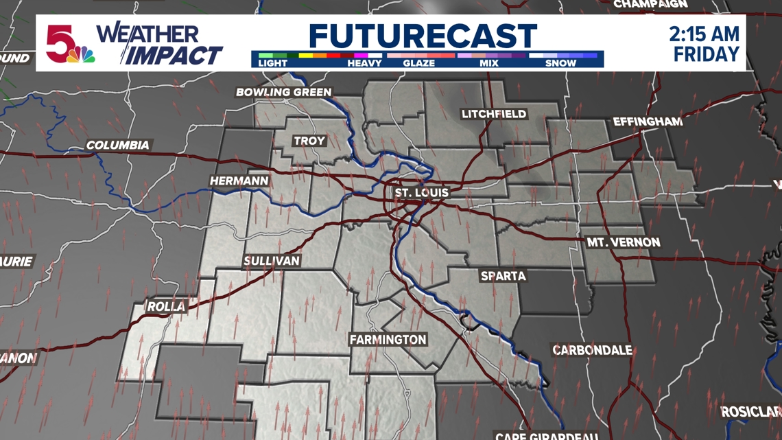 Total lunar eclipse in St. Louis: Cloud forecast, when to watch | ksdk.com