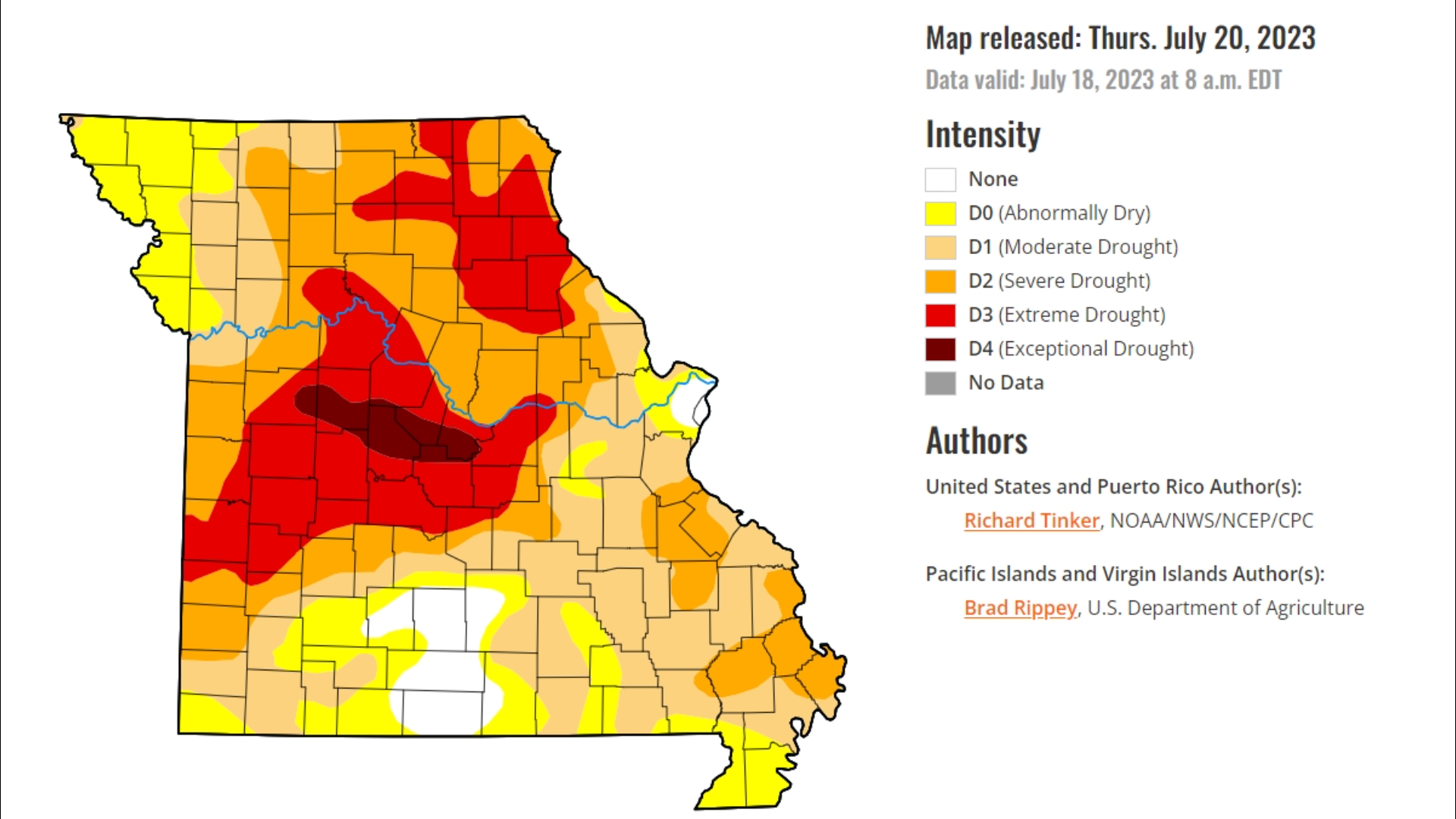 'Extreme' drought plagues Missouri, report shows | ksdk.com
