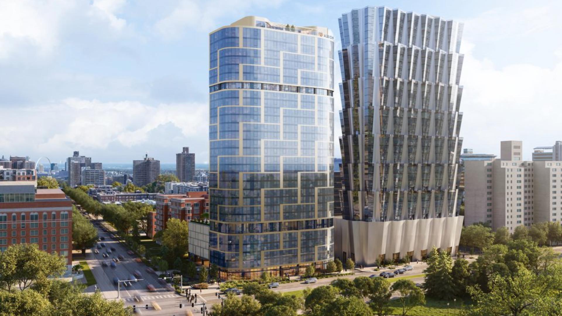 Construction begins on Albion West End tower in St. Louis | ksdk.com