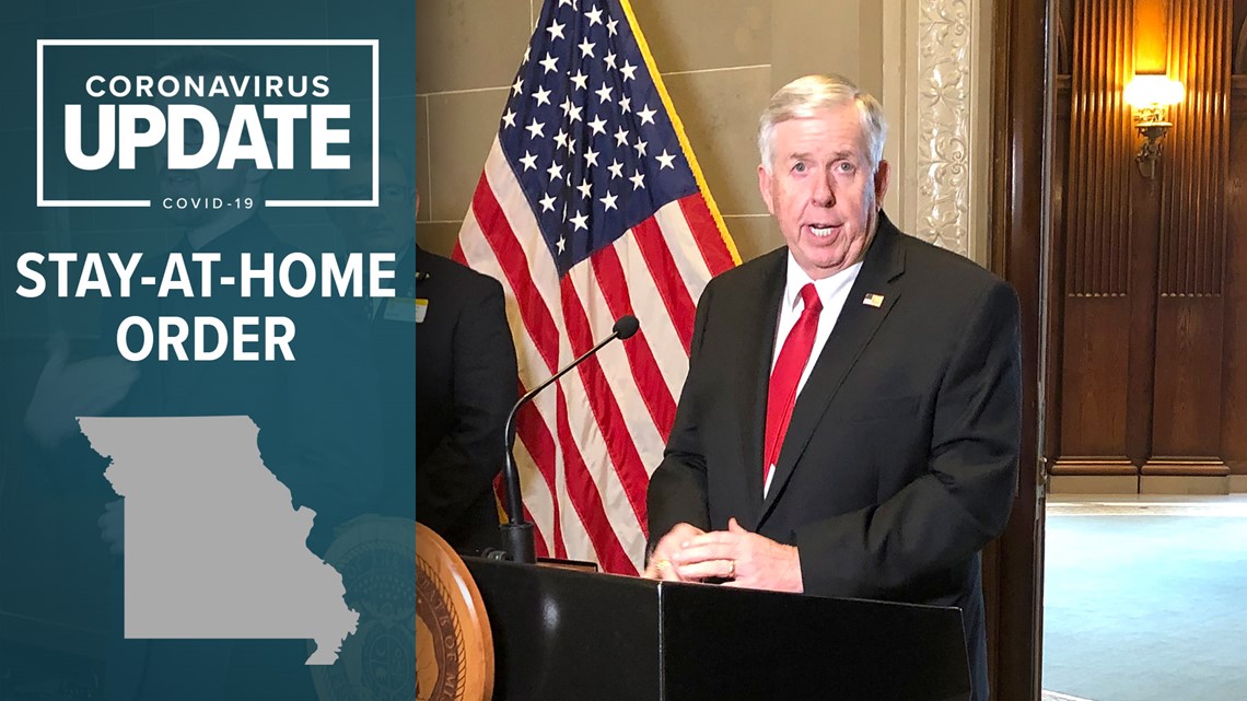 Missouri Gov. Parson gives update on stay-at-home orders | ksdk.com