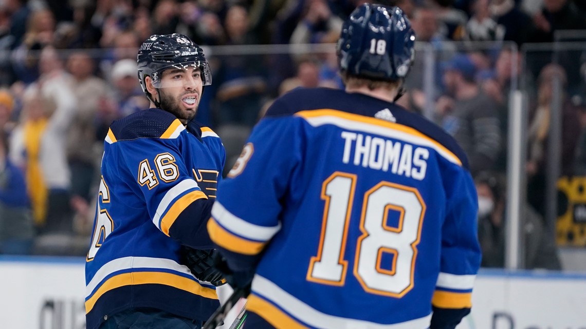 St. Louis Blues score: Win against New York Rangers 6-2 | ksdk.com