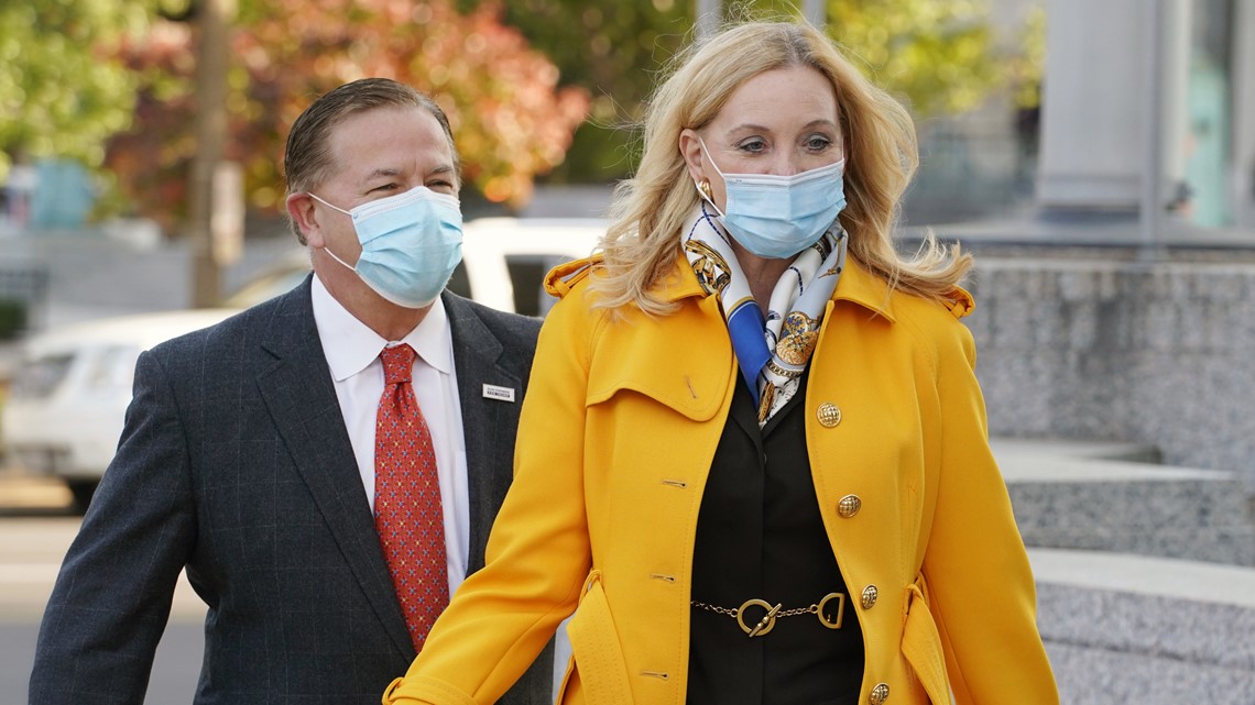 St. Louis couple with guns plead not guilty to charges | ksdk.com