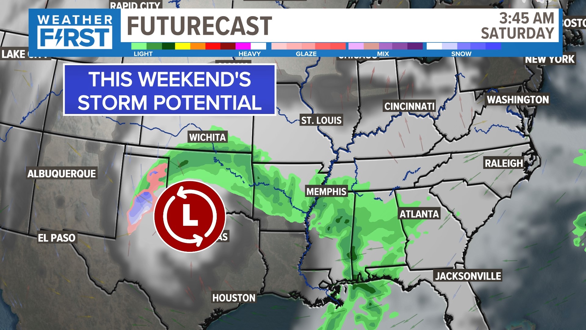 Holiday weekend rain possible as our next system approaches | ksdk.com