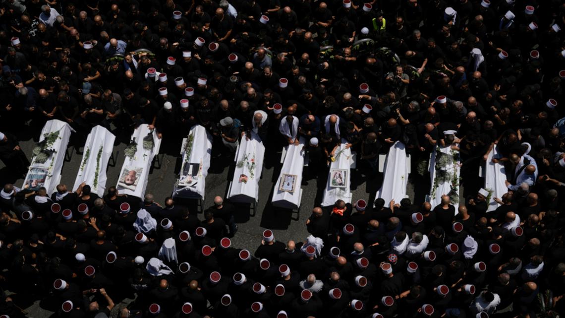 A strike from Lebanon killed 12 youths in Israel | ksdk.com