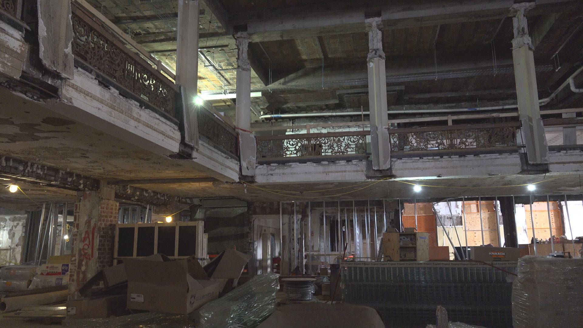 After nearly two decades of vacancy, development is underway inside ...