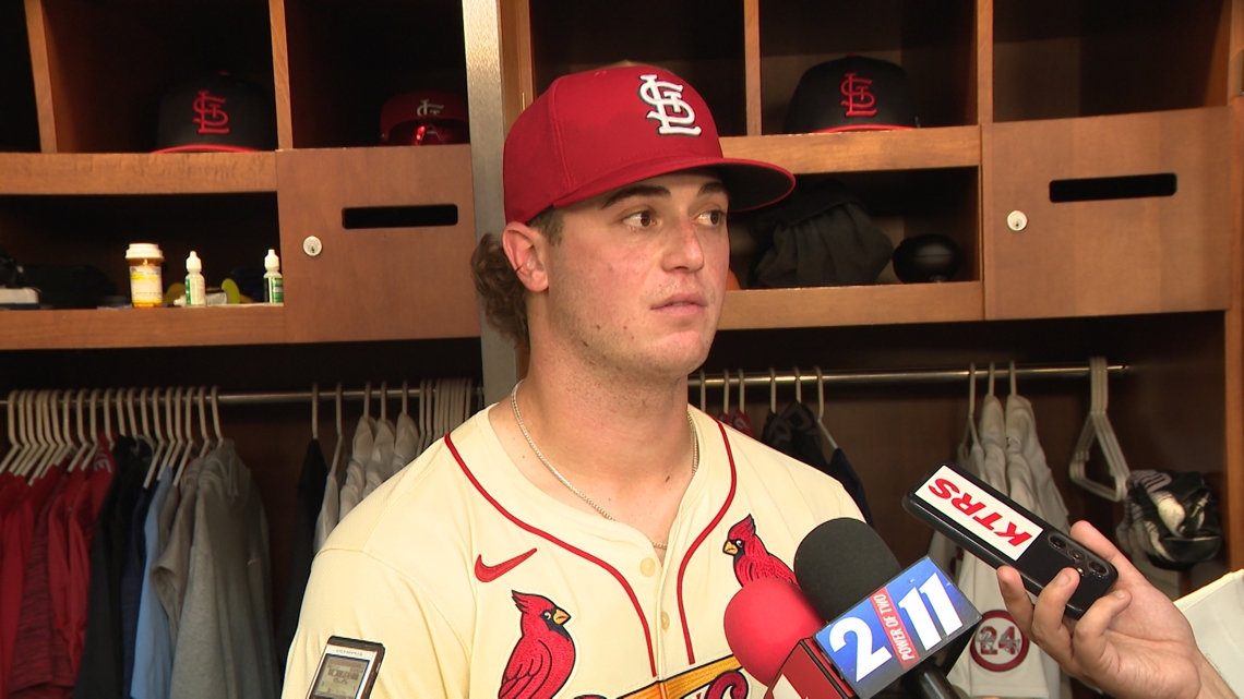 Extended interview: Cardinals' pitcher Gordon Graceffo on team's 9-4 loss against Reds | ksdk.com