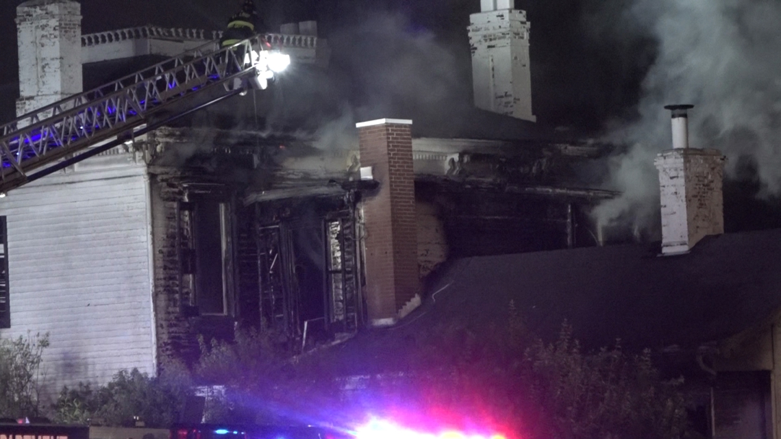 Fire damages historic Lyle Mansion in St. Louis | ksdk.com