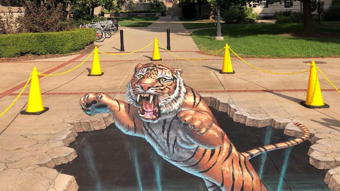 3D works of art popping up on Mizzou's campus | ksdk.com