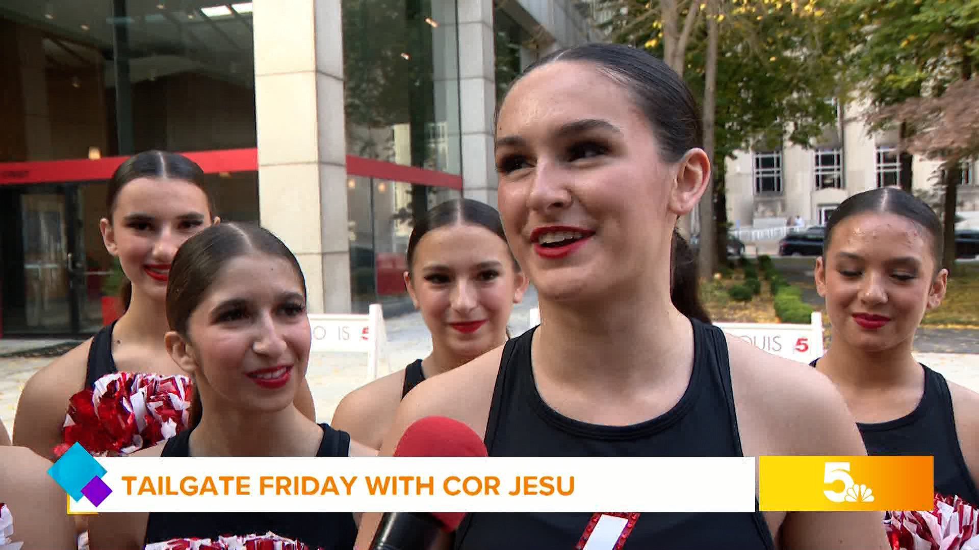 Tailgate Friday: Cor Jesu Academy lights up Show Me St. Louis in final television plaza ...